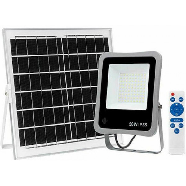 Bormann BLF2350 Ηλιακός Προβολέας LED 100W Ψυχρό Λευκό 6500K με ...