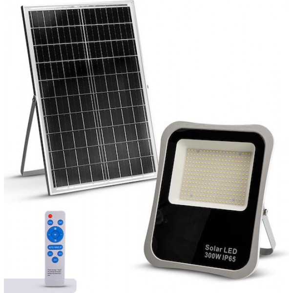 Bormann BLF2650 Ηλιακός Προβολέας LED 300W Ψυχρό Λευκό 6500K με ...